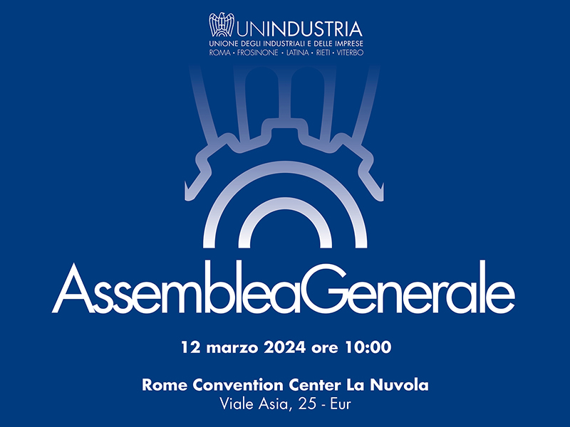 Assemblea Generale Unindustria - UNINDUSTRIA